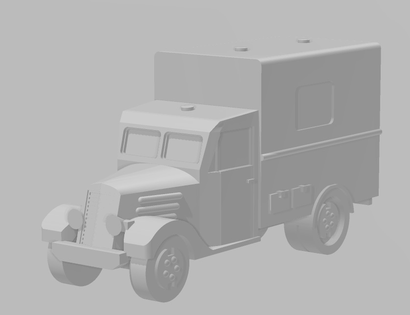 Renault AGC version ambulance - 3DForge